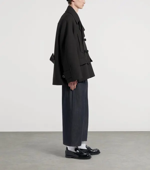 Balenciaga Wool Double-breasted Peacoat