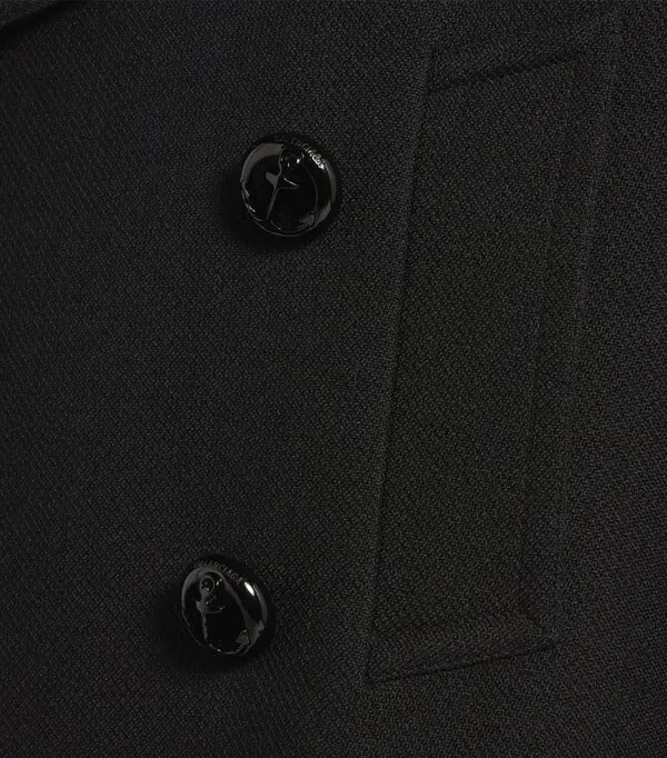 Balenciaga Wool Double-breasted Peacoat