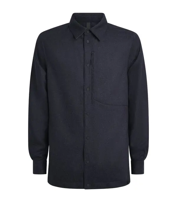 Sease Cotton Padded Gate 2.0 Overshirt - Navy