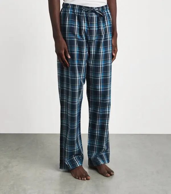 Derek Rose Check Barker Pyjama Bottoms