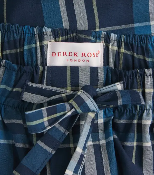 Derek Rose Check Barker Pyjama Bottoms