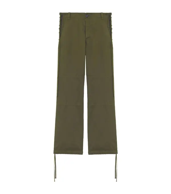 Alexander McQueen Lace-up Trousers