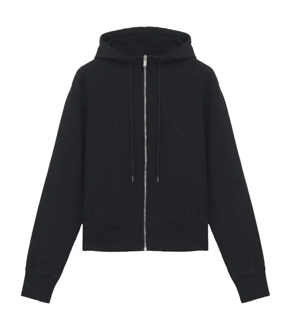 Alexander McQueen Distressed Hoodie - Black