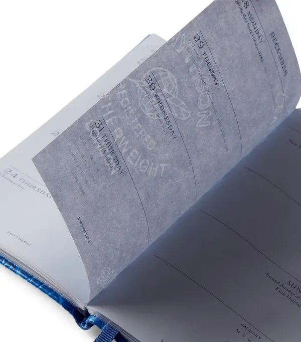 Smythson Leather Mara A6 2026 Mid-year Diary