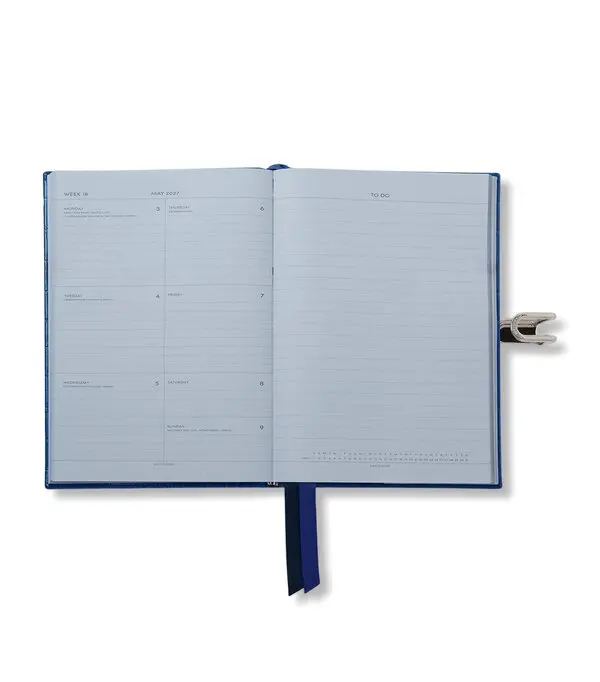 Smythson Leather Mara Soho A5 Mid-year 2026 Diary