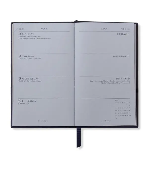 Smythson Leather Panama 2026/27 Diary