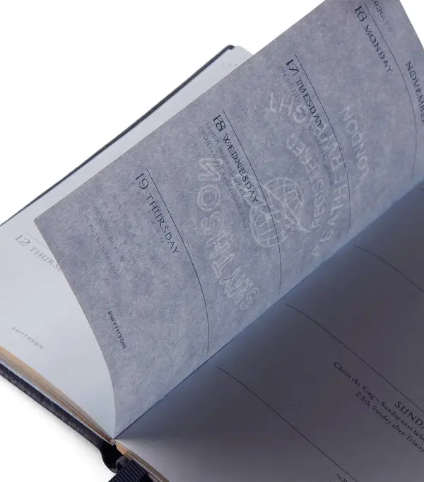 Smythson Leather Panama 2026/27 Diary