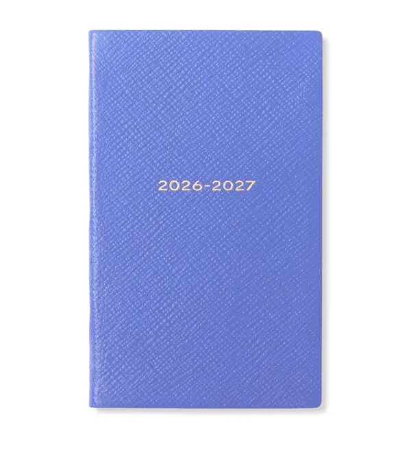 Smythson Leather Panama 2026/27 Diary - Purple