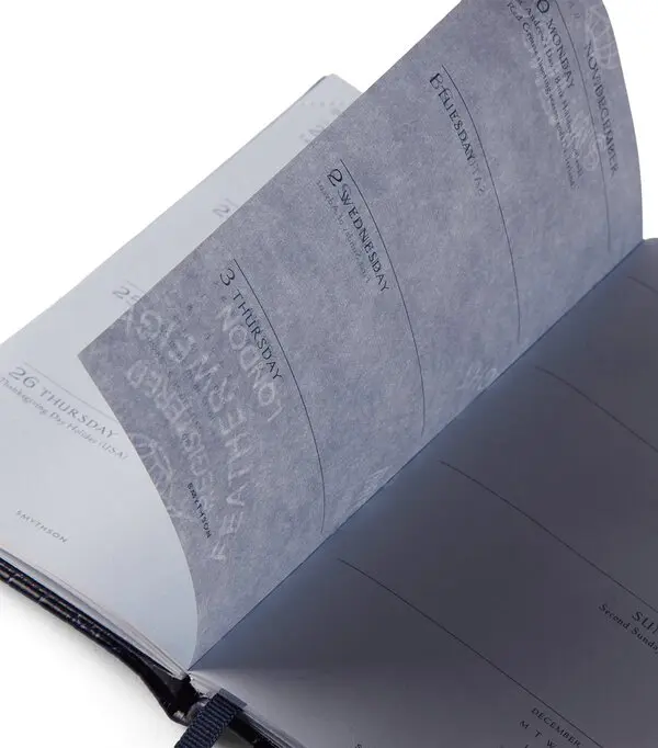 Smythson Leather Mara A6 2026 Mid-year Diary