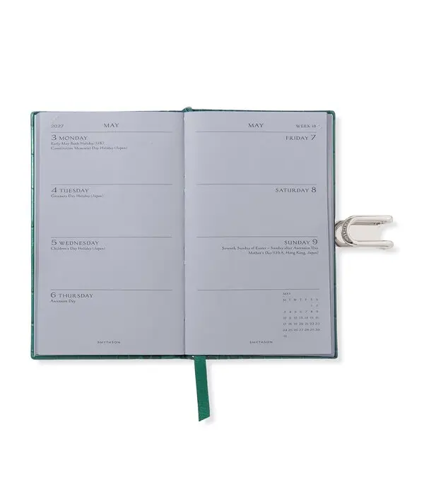 Smythson Leather Mara A6 2026 Mid-year Diary