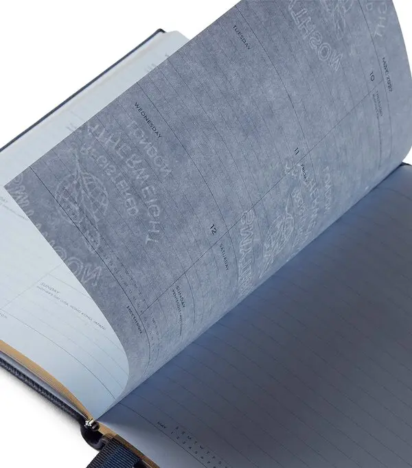 Smythson Leather Soho Weekly Diary 2026-2027
