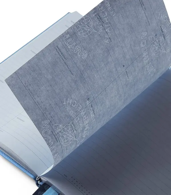 Smythson Leather Soho Weekly Diary 2026-2027