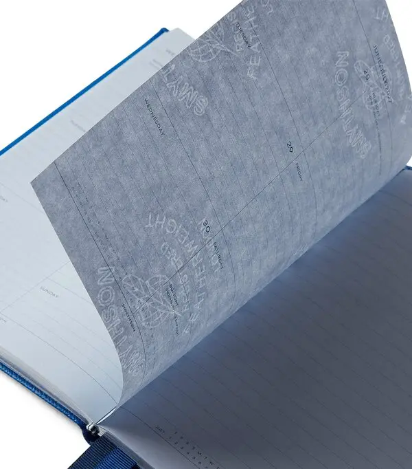 Smythson Leather Soho Weekly Diary 2026-2027