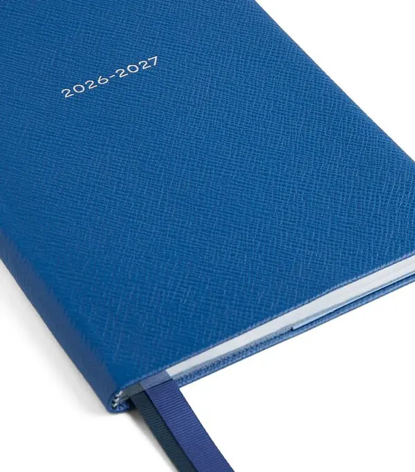 Smythson Leather Soho Weekly Diary 2026-2027
