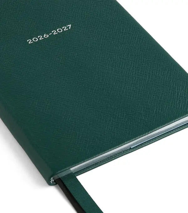 Smythson Leather Soho Weekly Diary 2026-2027