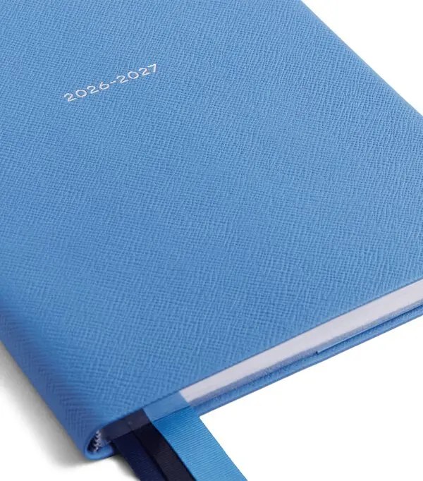 Smythson Leather Portobello Weekly Diary 2026-2027