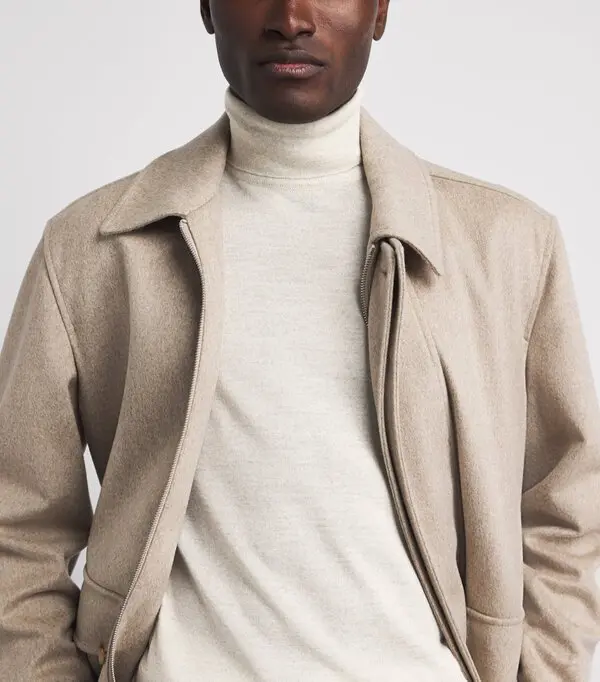 John Smedley Extra Fine Merino Wool Cherwell Rollneck Sweater