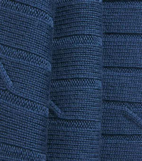 John Smedley Wool Cable-knit Orpin Sweater