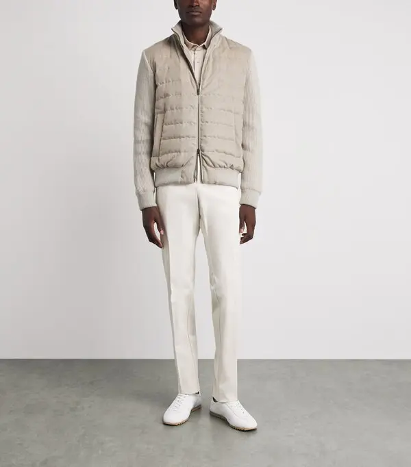 Herno Quilted Hybrid Jacket