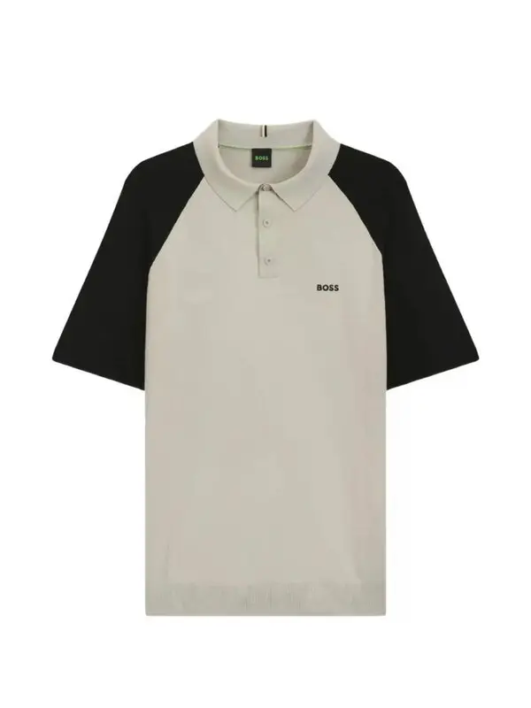 BOSS Raglan-sleeves Polo Shirt