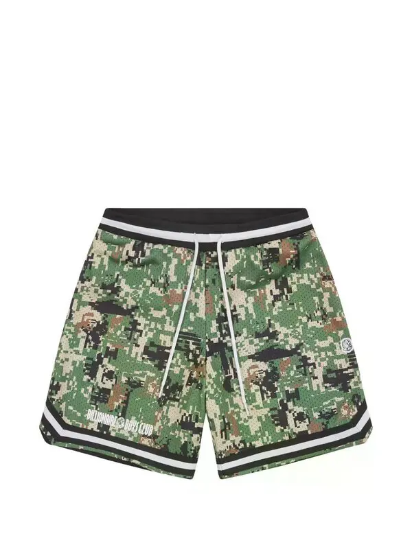 BILLIONAIRE BOYS CLUB Camouflage-print Shorts - Green