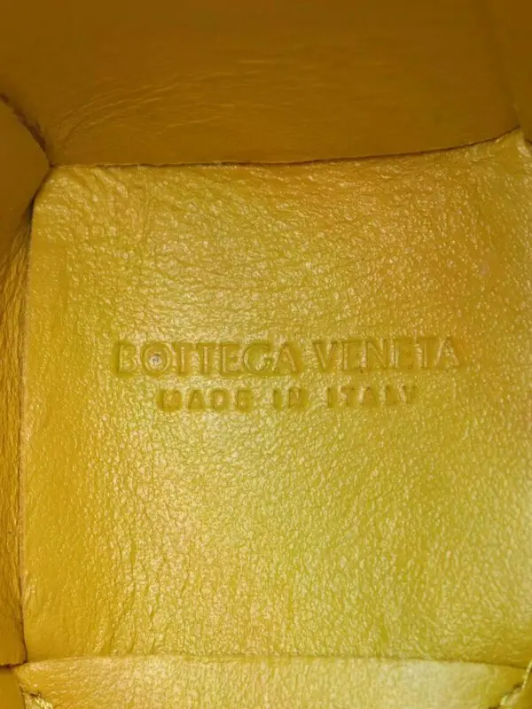 Bottega Veneta 2010s Mini Cassette Shoulder Bag - Yellow