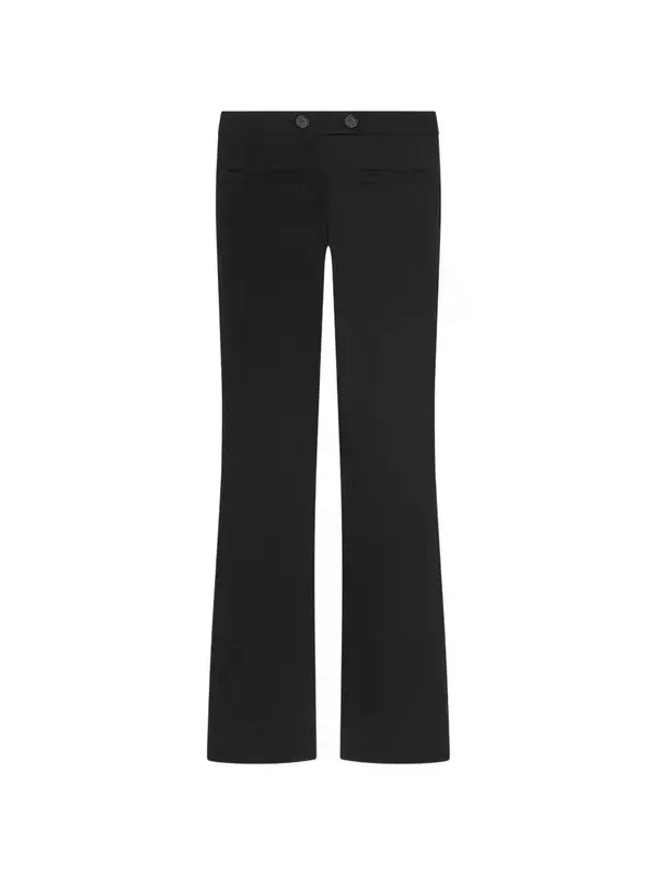 COURREGES Flared Trousers - Black