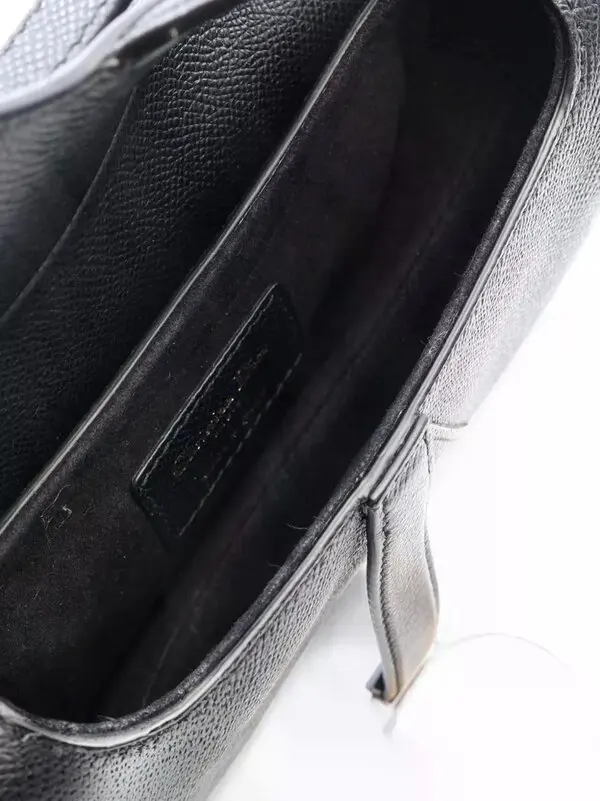 Dior 2010s Saddle Mini Shoulder Bag - Black