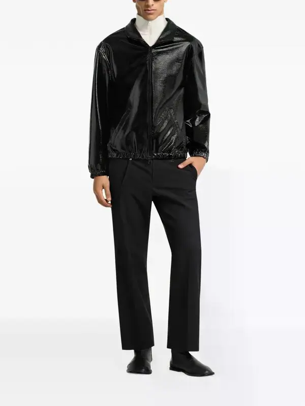 COURREGES Vinyl Oversized Tracksuit Jacket