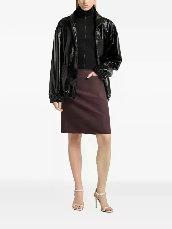 COURREGES Vinyl Track Jacket