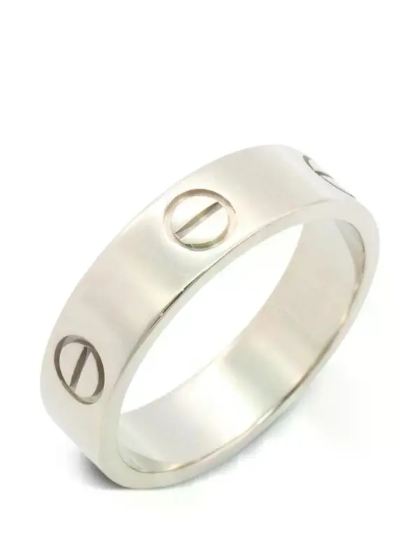 Cartier 18k White Gold Love Ring