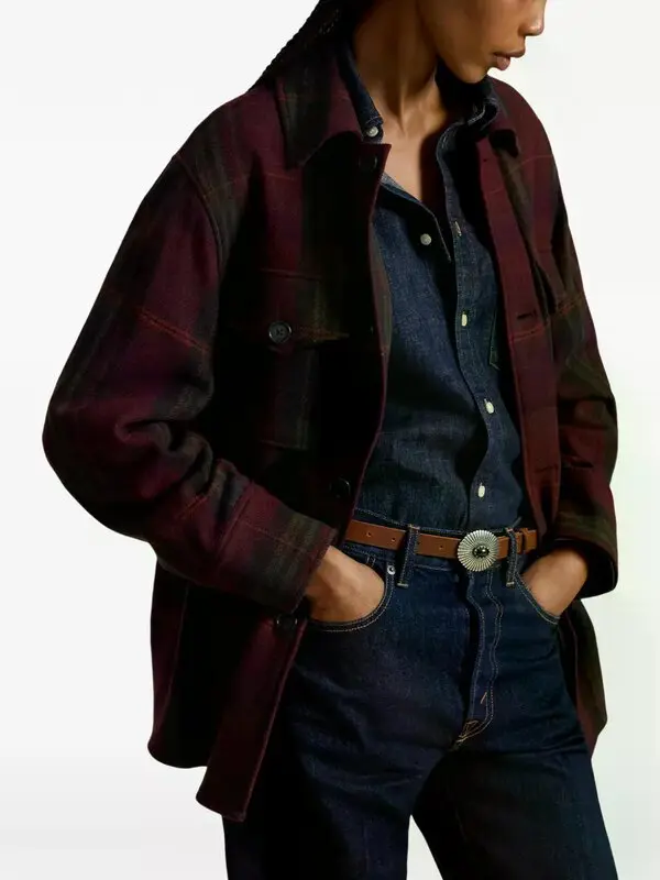 Polo Ralph Lauren Plaid-twill Shirt Jacket