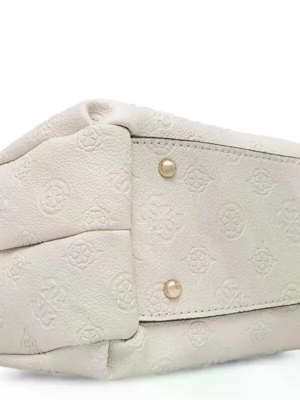 Guess Logo-embossed Padlock-detail Tote Bag