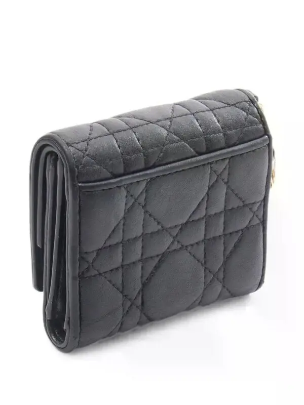 Dior 2000s Lady Lotus Wallet