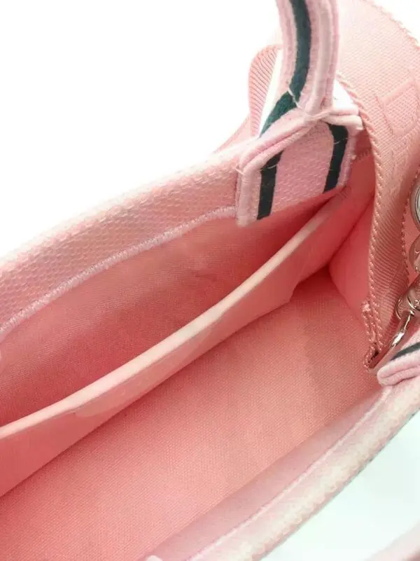 Dior 2010s Book Tote Canvas Tote Bag - Pink