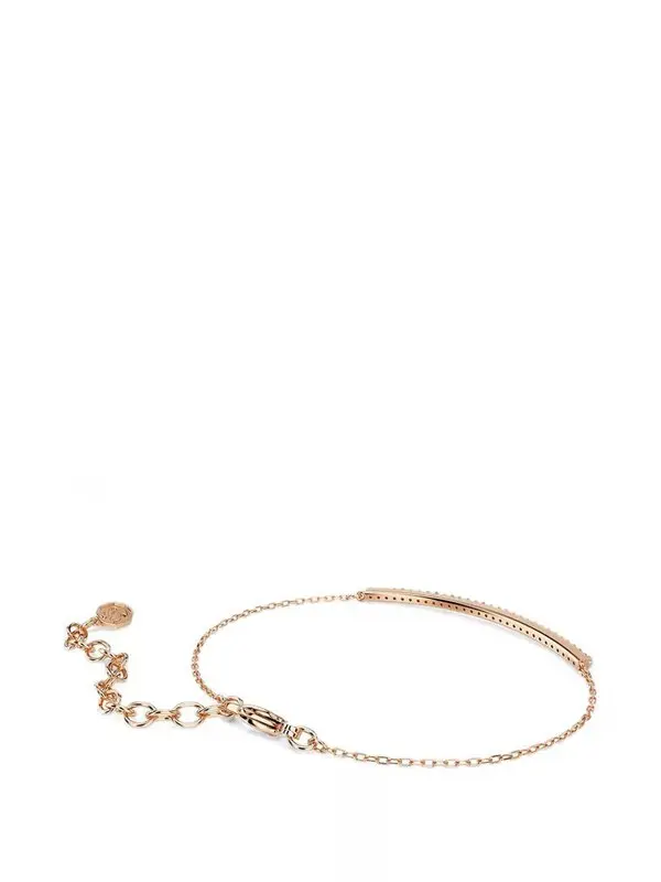 SWAROVSKI Crystal-embellished Chain-link Bracelets - Pink