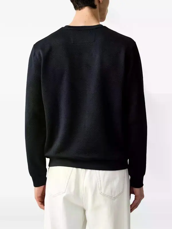 Guess Quilted Crew-neck Sweater