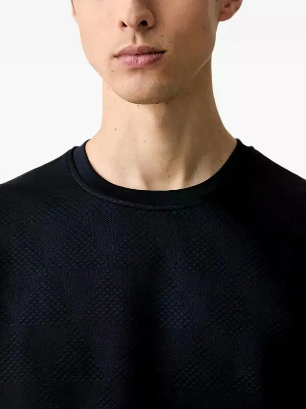 Guess Quilted Crew-neck Sweater
