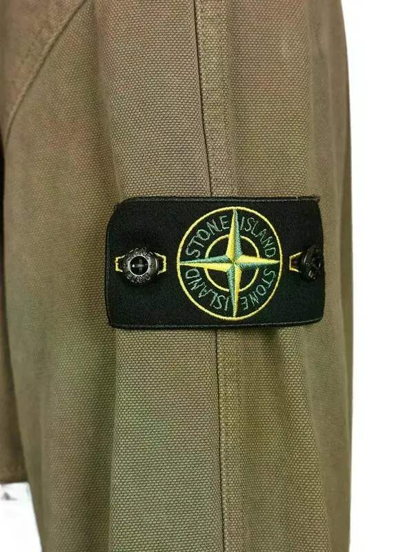 Stone Island Garment-dyed Cotton Jacket
