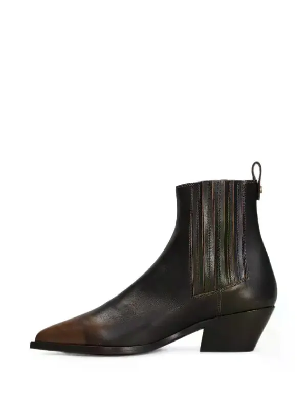 Roberto Festa Aurea Pointed-toe Ankle Boots