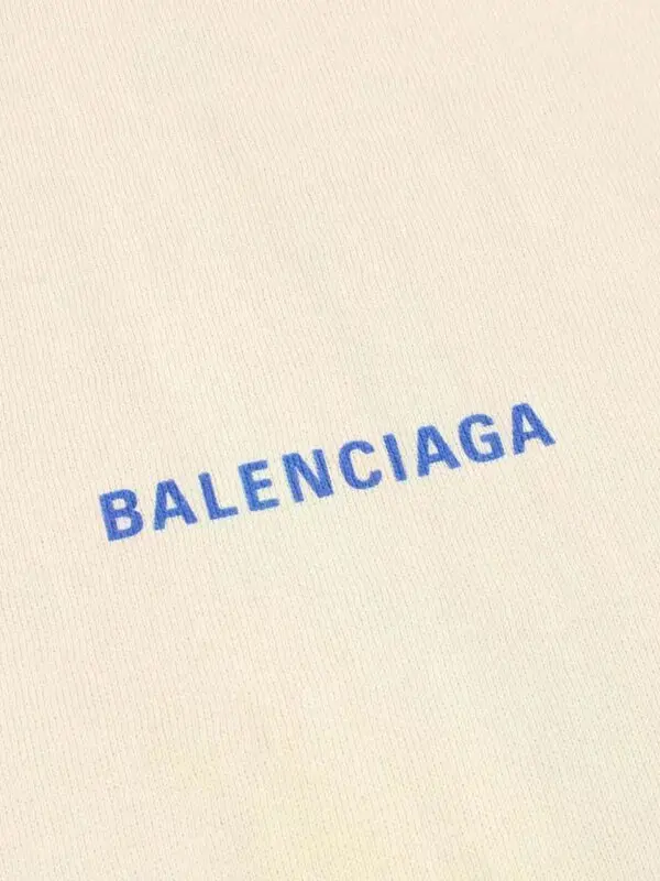 Balenciaga Medium Fit Logo Hoodie