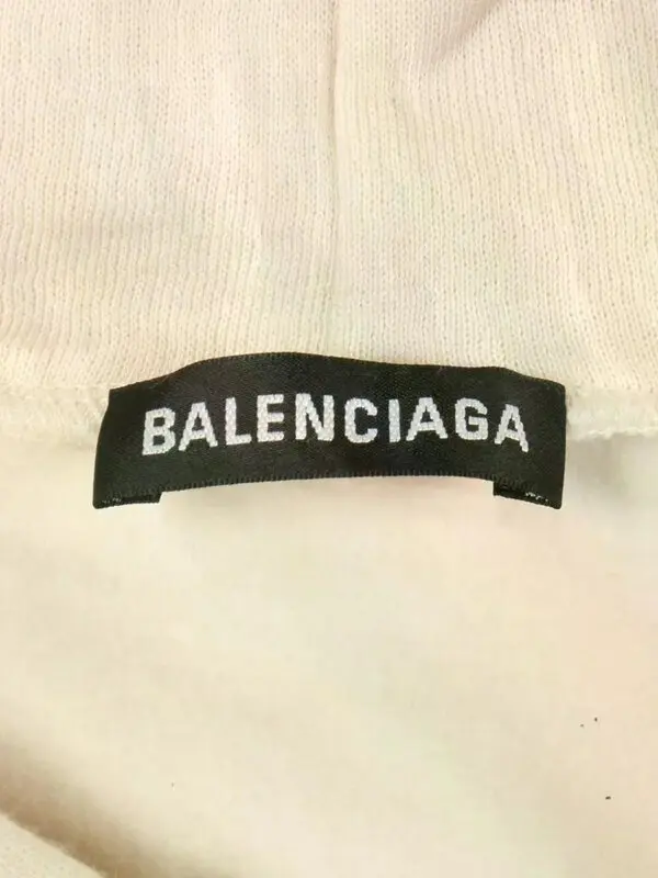Balenciaga Medium Fit Logo Hoodie