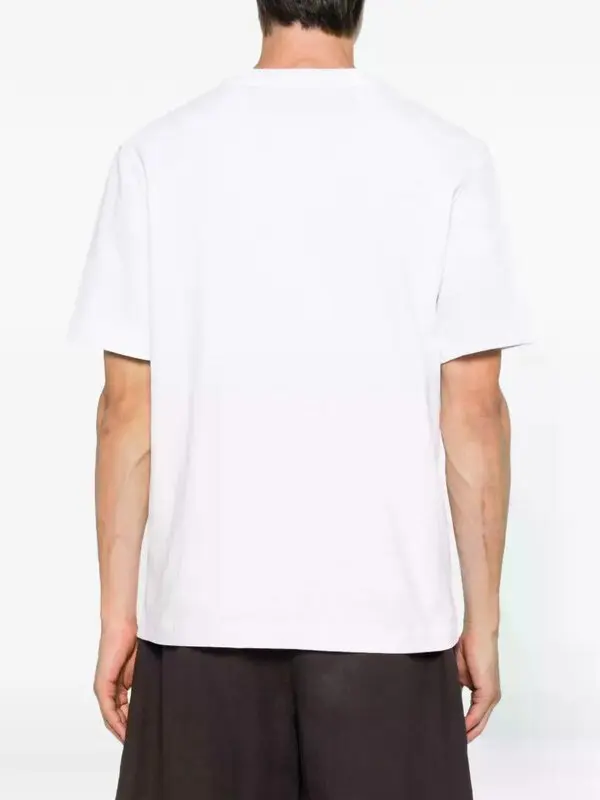 Jacquemus Logo-patch Cotton T-shirt