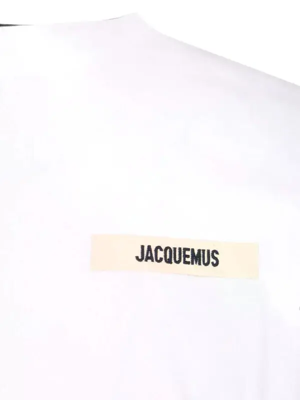 Jacquemus Logo-patch Cotton T-shirt