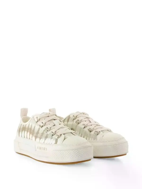 Amiri Court Tie-dye Lace-up Sneakers