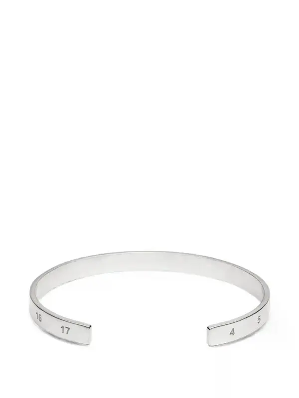 MAISON MARGIELA Numeric Bracelet - Silver