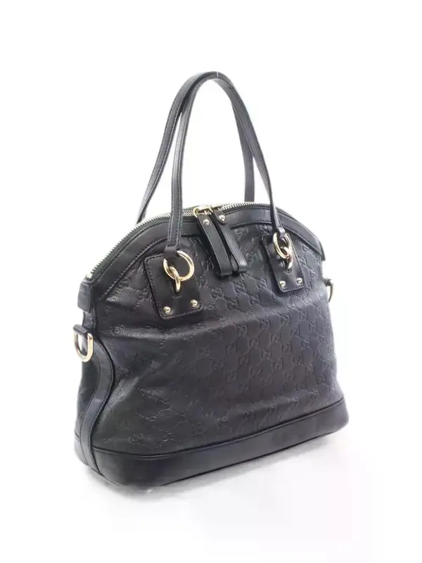 Gucci 2010s Guccissima 2way Shoulder Bag - Black