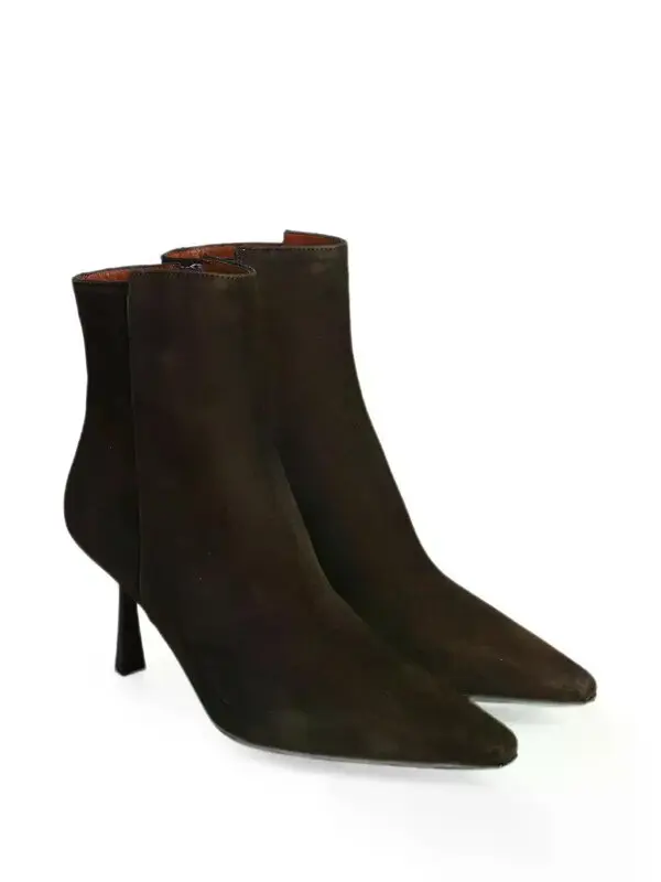 Roberto Festa Yanira Pointed-toe Ankle Boots - Brown