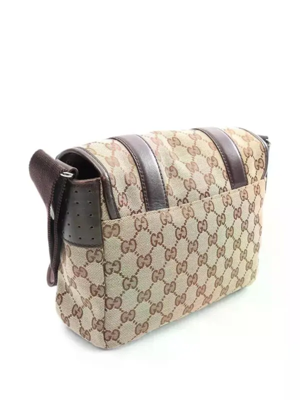 Gucci 2000s Gg Canvas Shoulder Bag