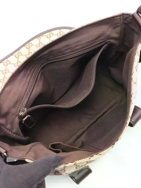 Gucci 2000s Gg Canvas Shoulder Bag